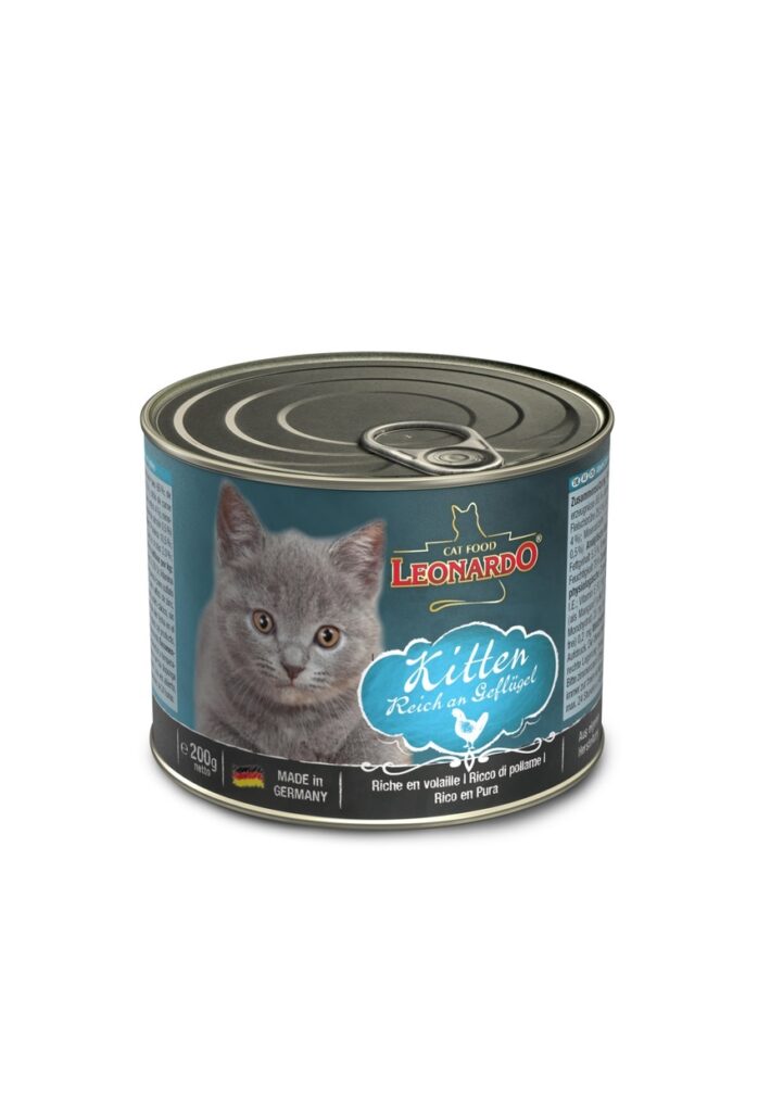 LEONARDO Kitten poultry 85gr - Zooandpet Pet Shop