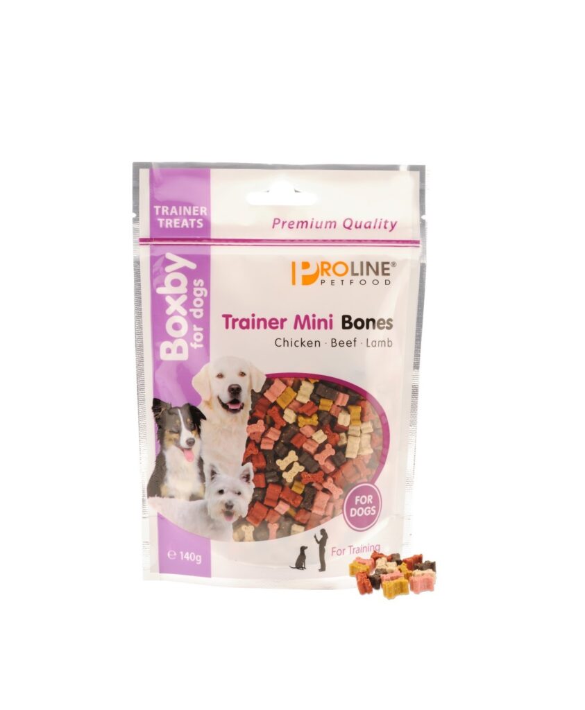 BOXBY TRAINER MINI BONES 140G - Zooandpet Pet Shop